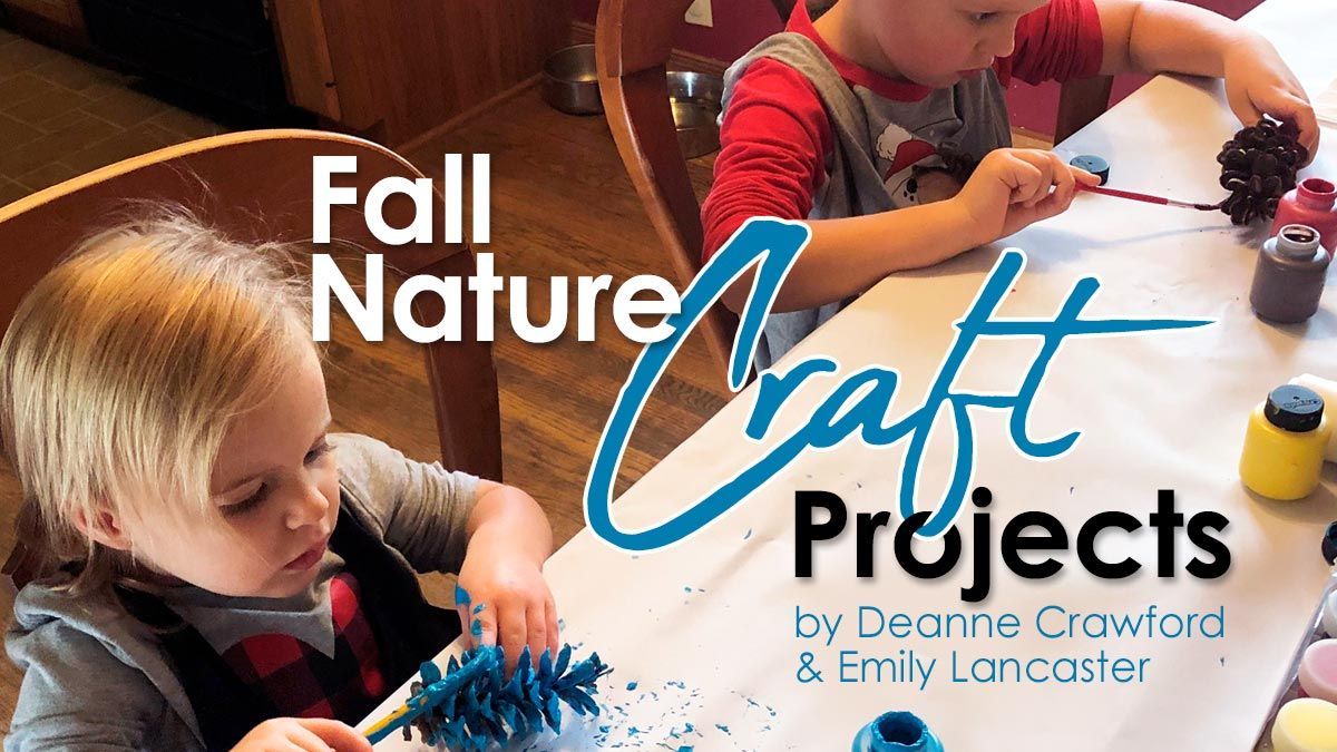 3 Fun Fall Nature Craft Projects for Your Homeschool